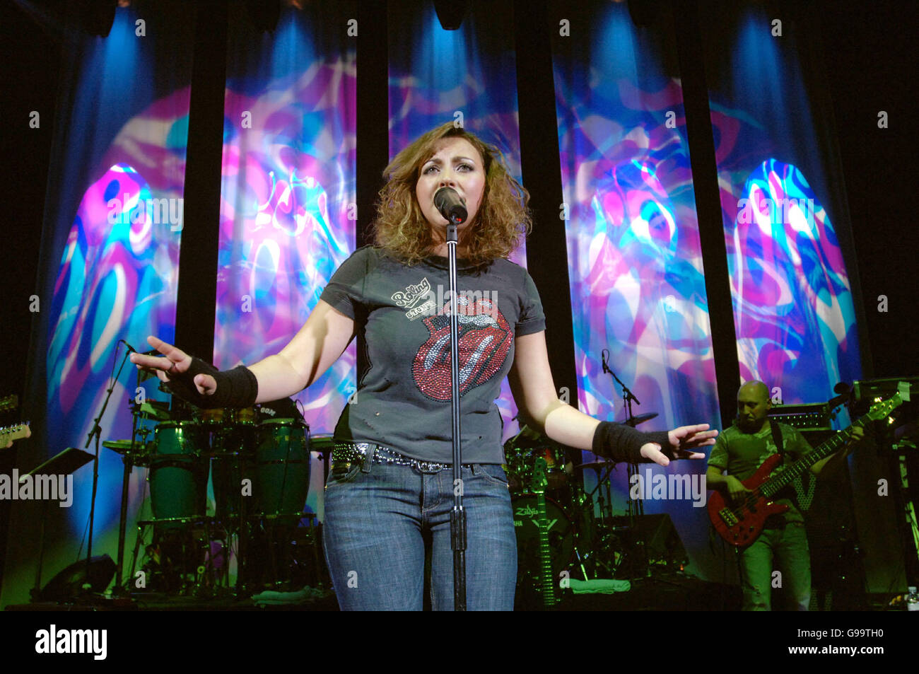Charlotte Church performs on stage at Shepherds Bush Empire, central ...