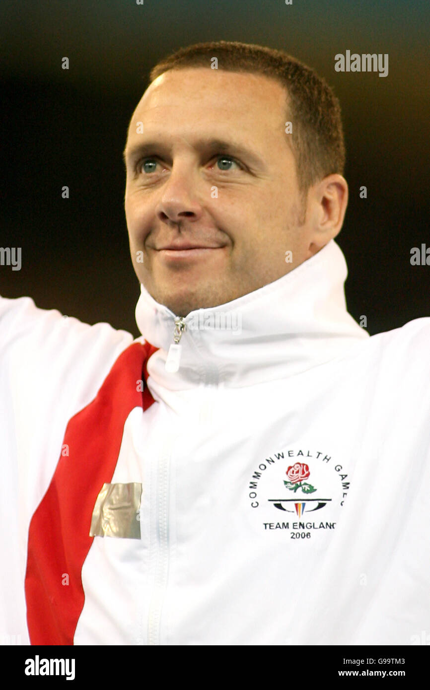 COMMONWEALTH Athletics. England's Nick Nieland Stock Photo - Alamy