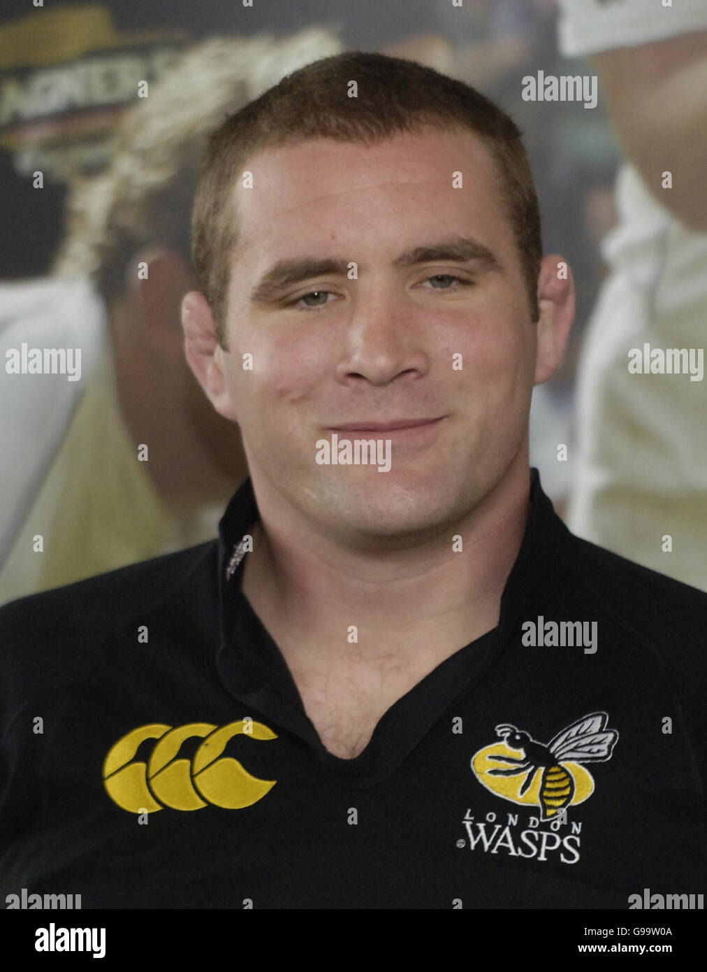 Phil Vickery at the Wasps training Ground, Acton, London Stock Photo ...