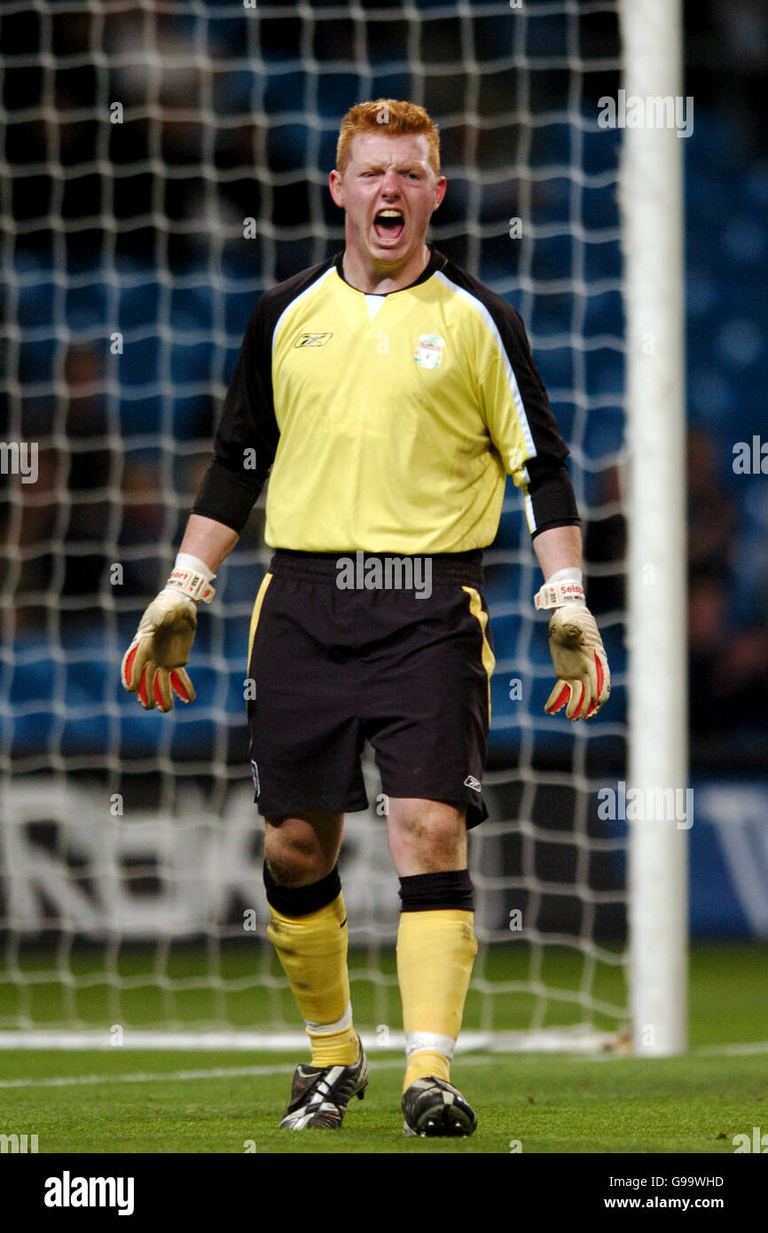 Liverpool goalkeeper david roberts hi-res stock photography and images ...