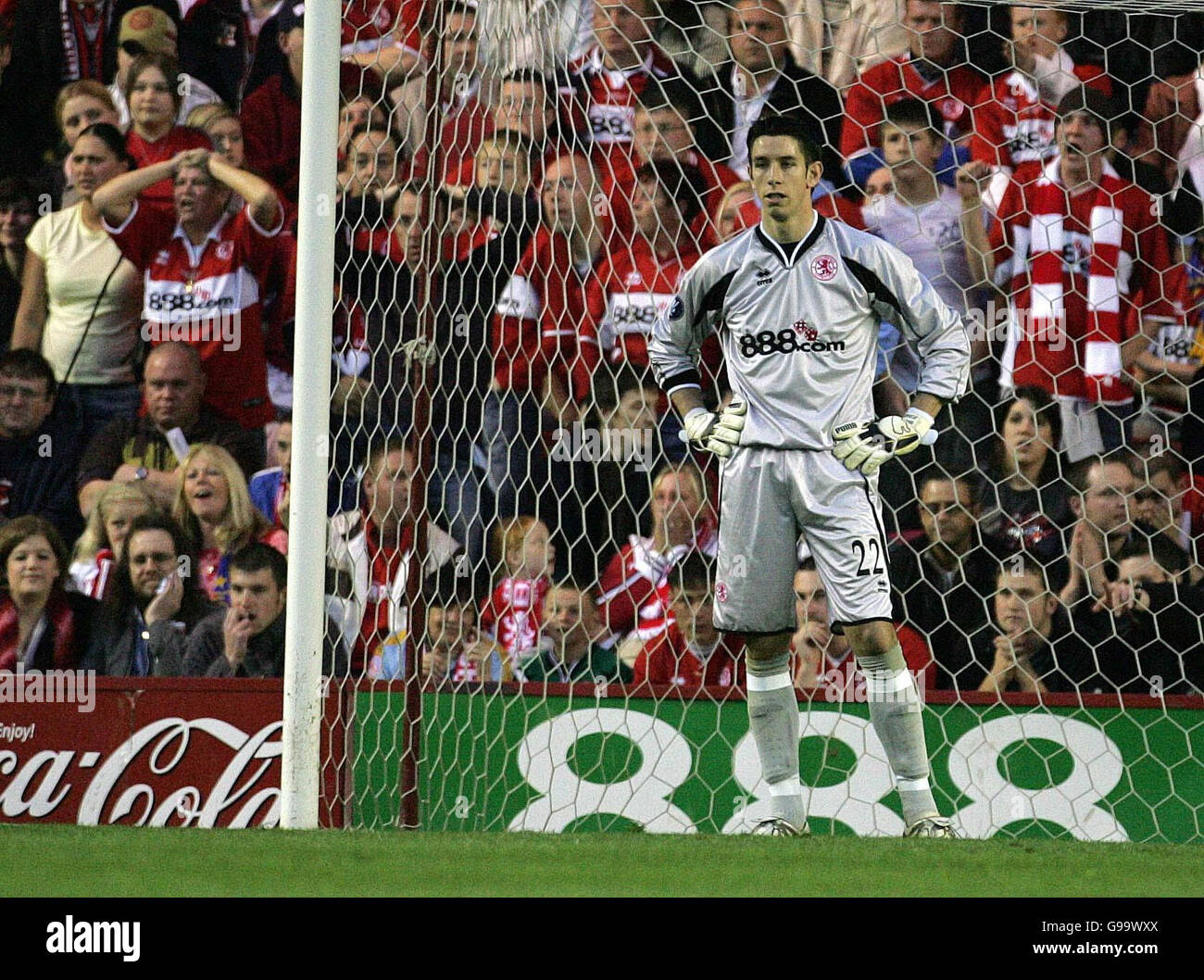 Middlesbrough goalkeeper bradley jones hi-res stock photography and ...