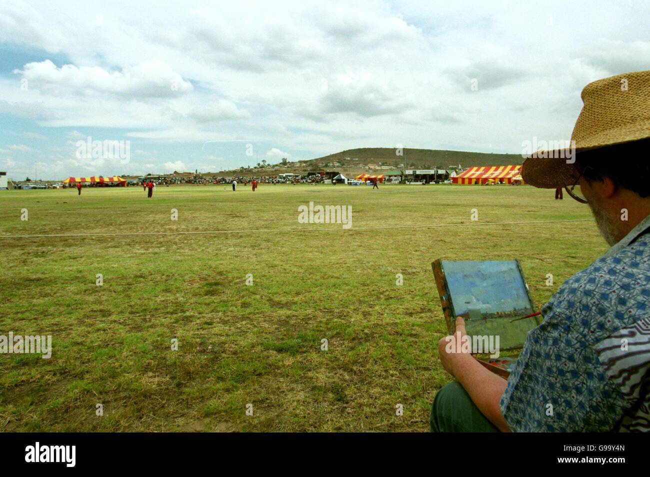 Cricket eastern province border xi v england hi-res stock photography ...
