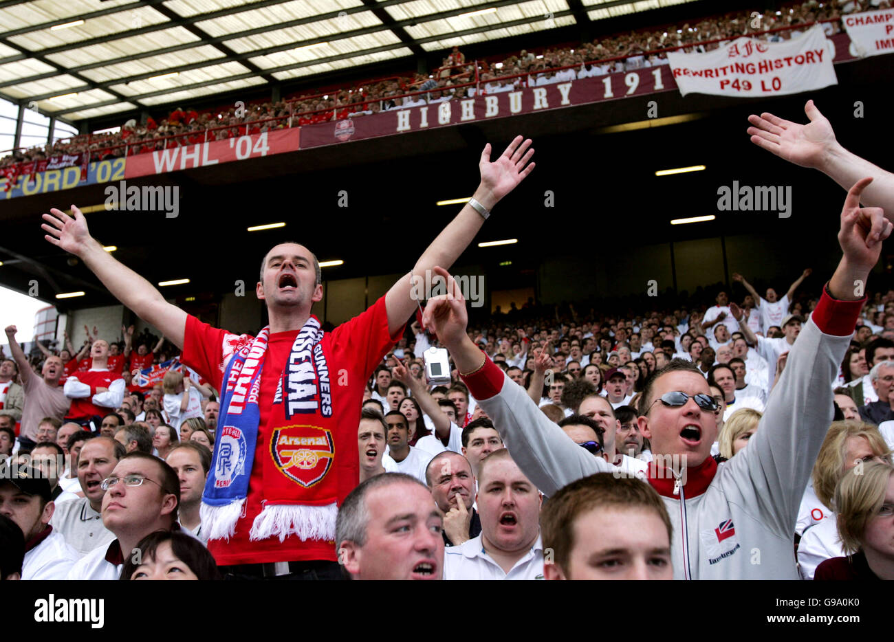 Last match highbury hi-res stock photography and images - Alamy