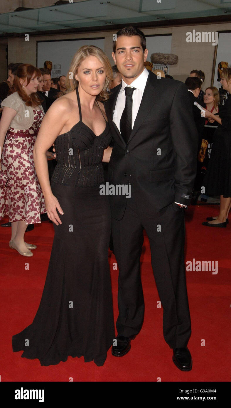 Patsy kensit and jesse metcalf arrives for the tv baftas hi-res stock ...