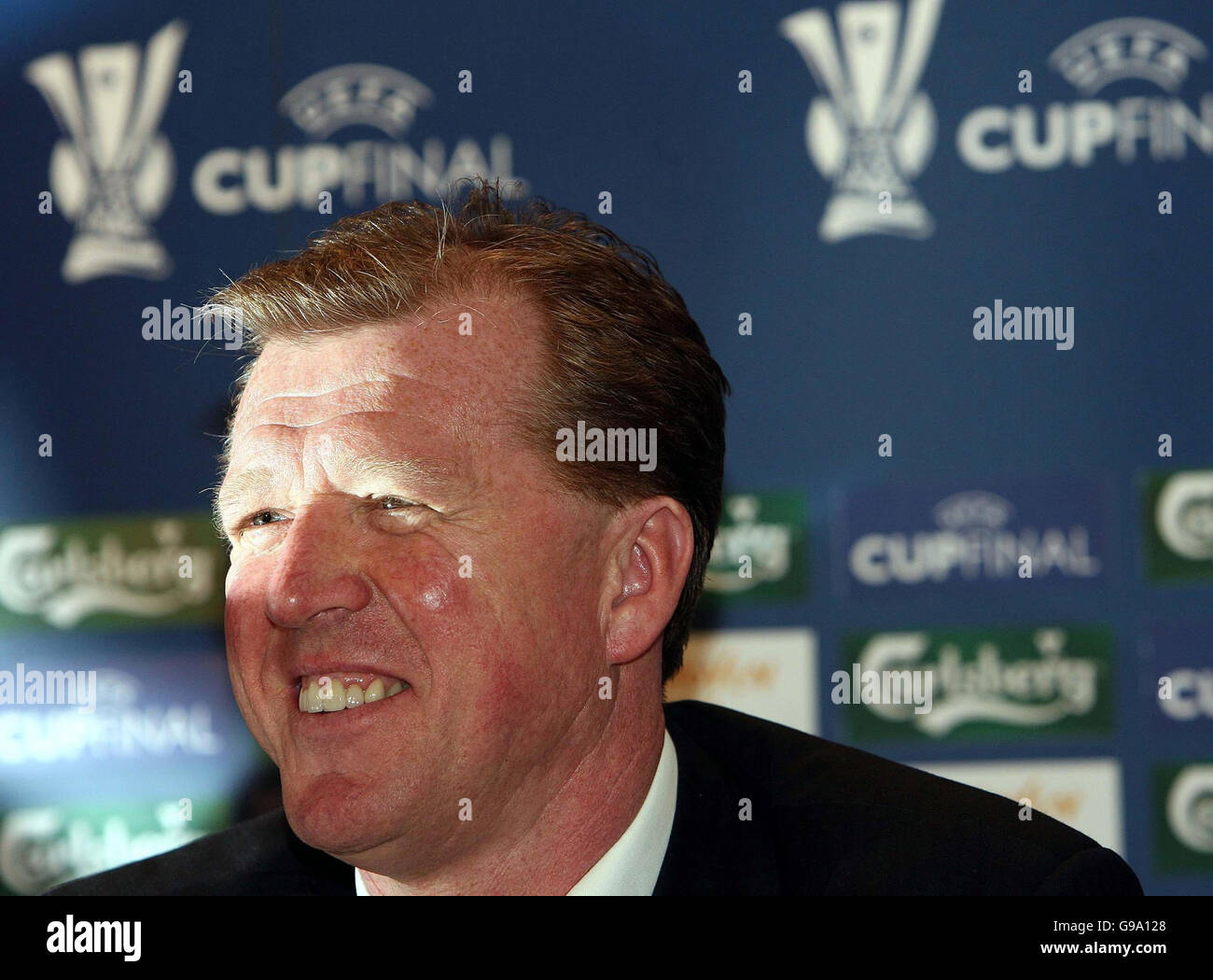 Middlesbrough manager steve mcclaren during press conference at psv ...