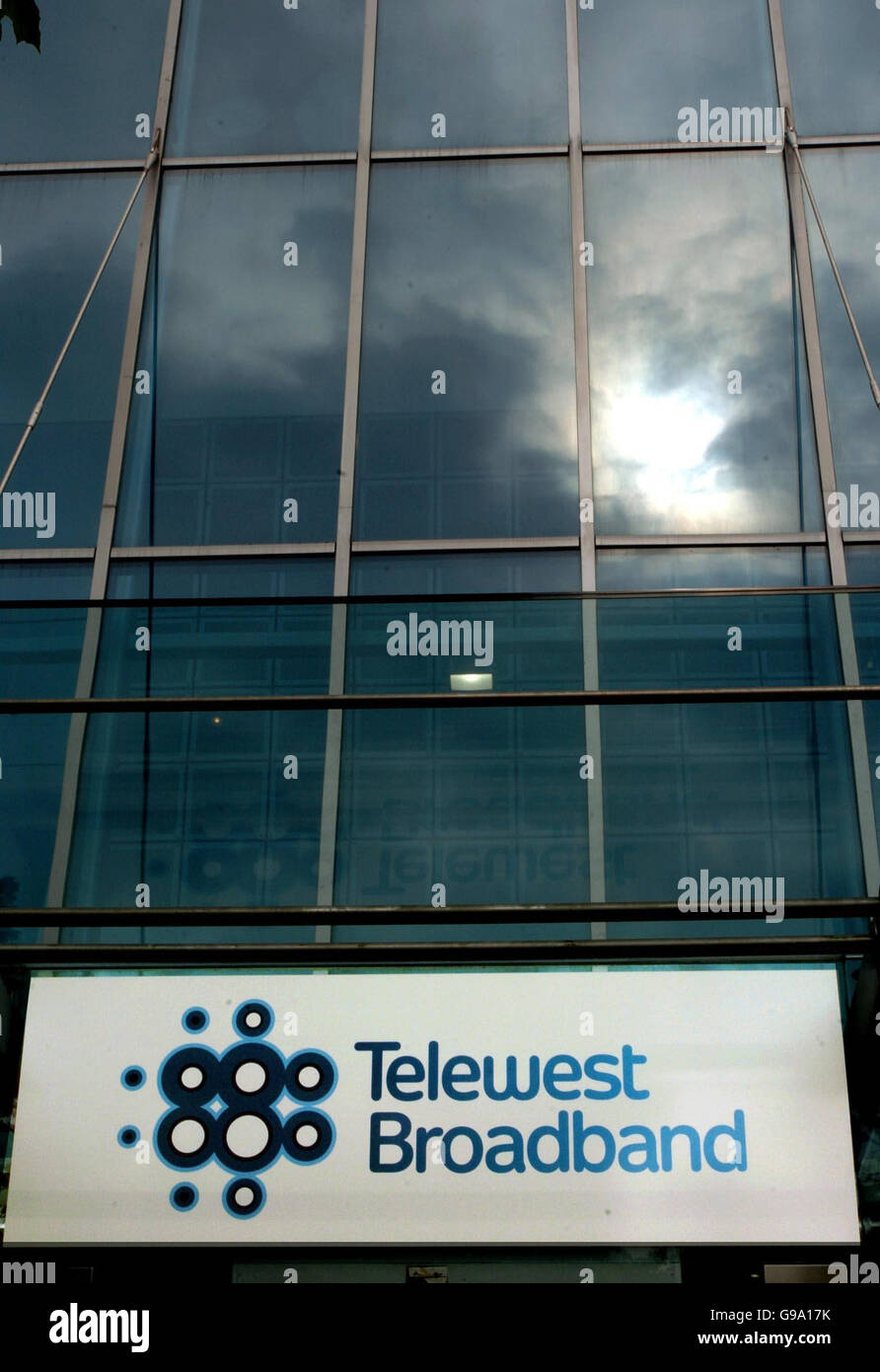The Telewest headquarters in Woking, Surrey. Telecoms giant NTL today ...