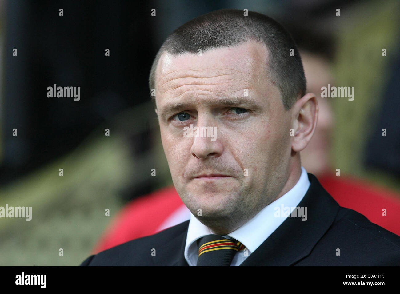Watford's manager Adrian Boothroyd during the Coca-Cola Championship ...