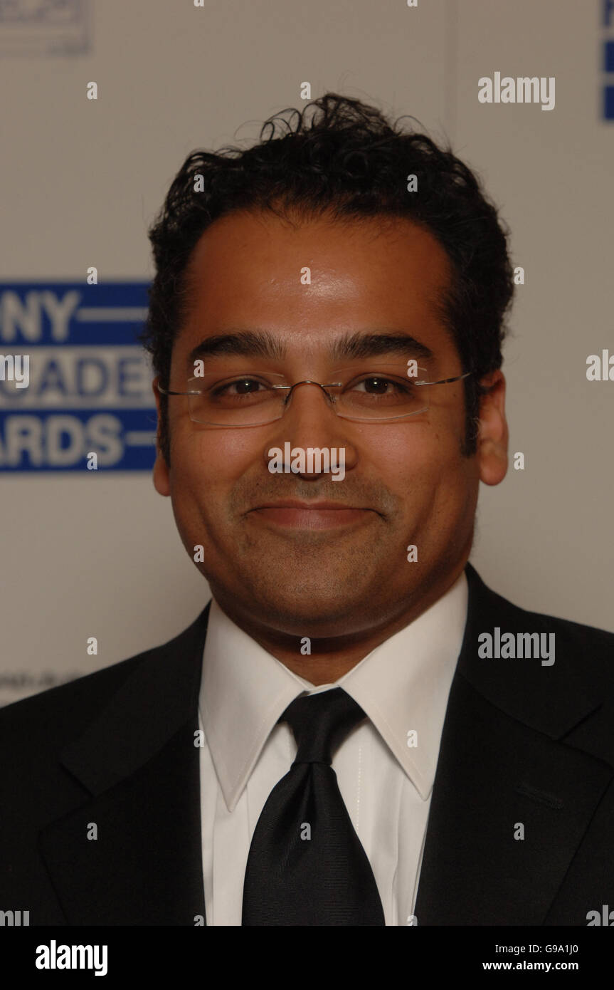 Krishnan Guru Murthy arrives for the Sony Radio Academy Awards 2006 at ...