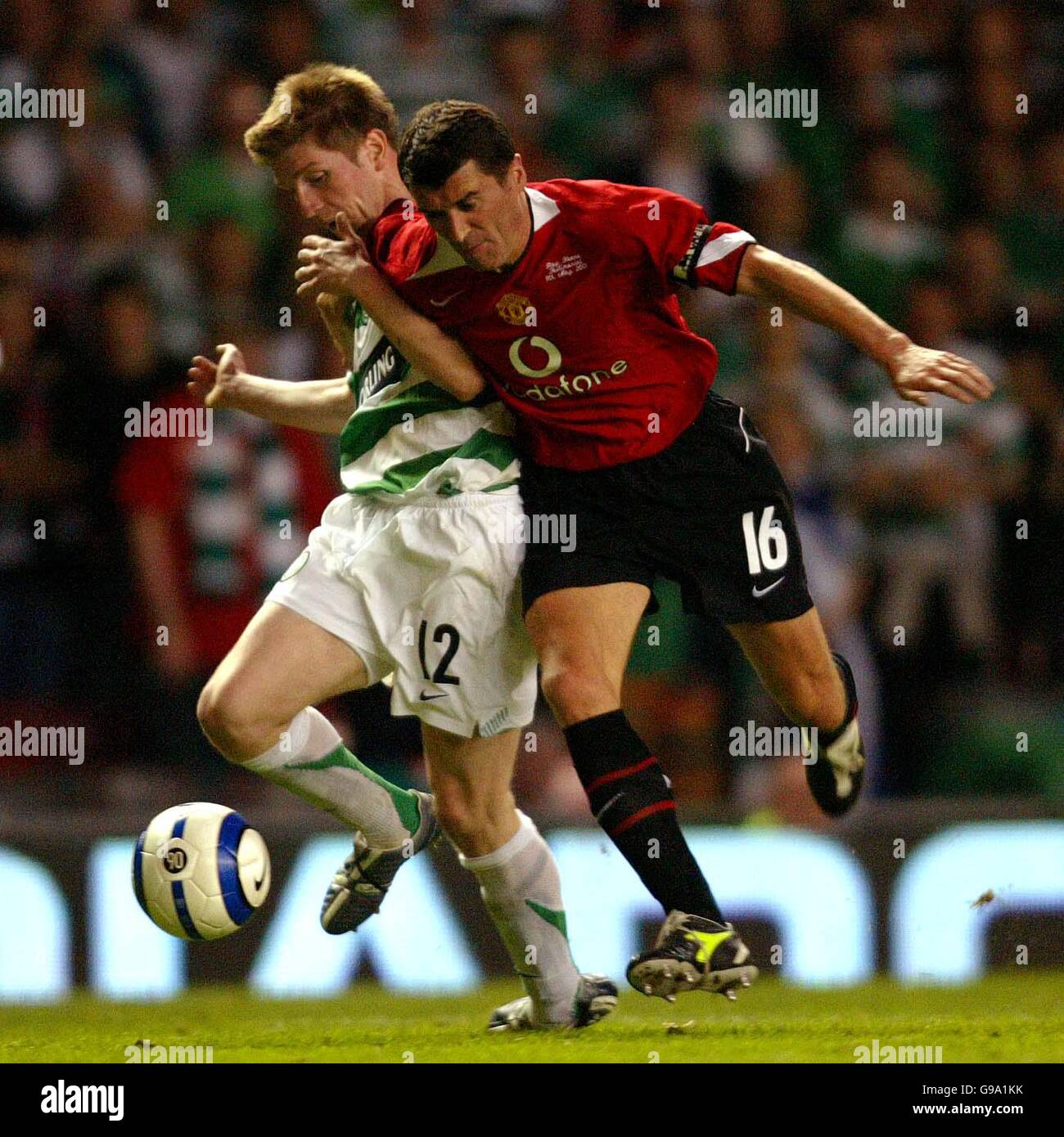 Old Trafford Roy Keane High Resolution Stock Photography and Images - Alamy