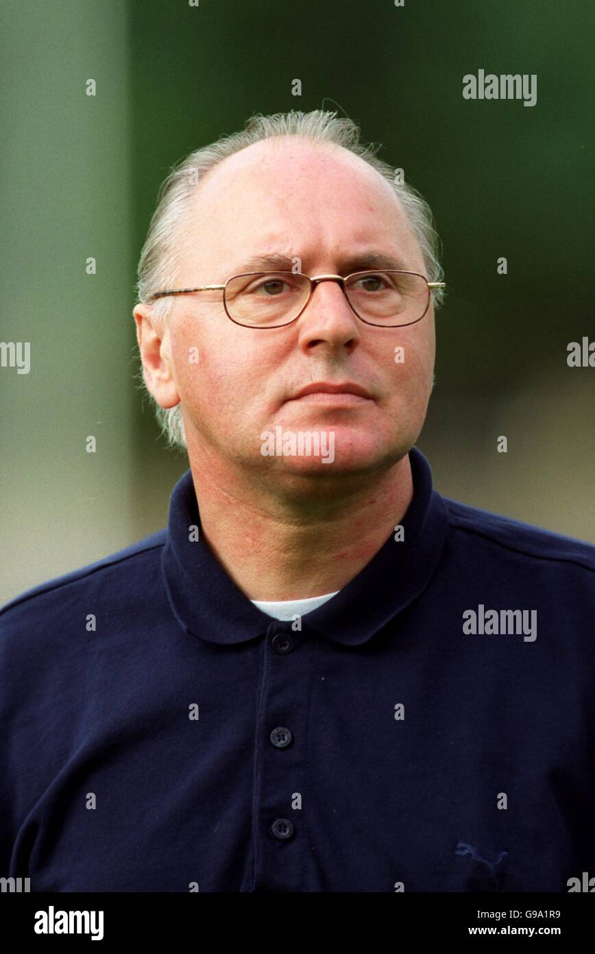 Soccer - Friendly - St Pauli v Aberdeen. Willi Reimann, St Pauli coach ...