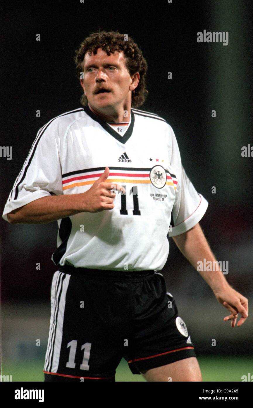Soccer - World Cup France 98 - Quarter Final - Germany v Croatia. Olaf ...