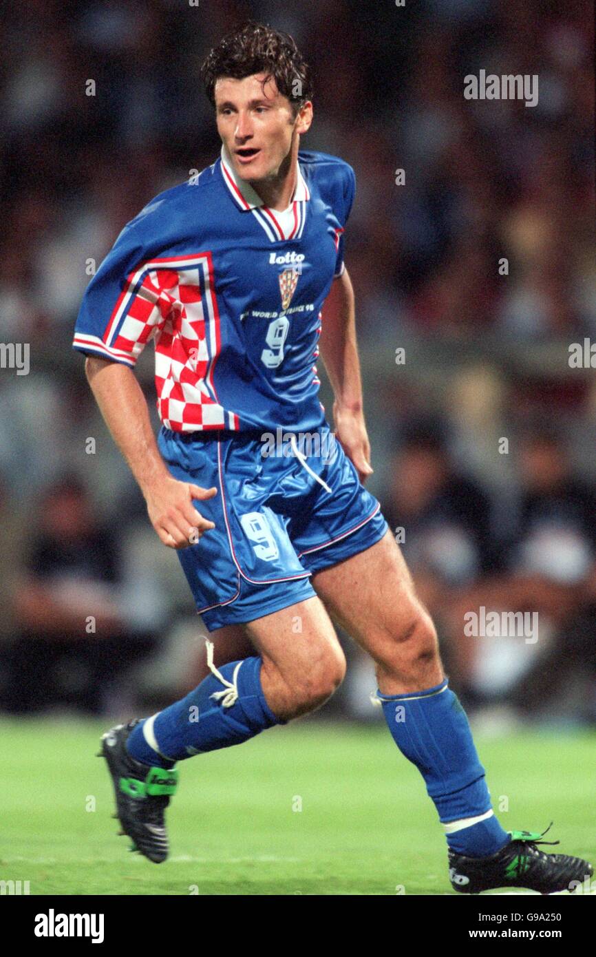 Soccer - World Cup France 98 - Quarter Final - Germany v Croatia Stock ...