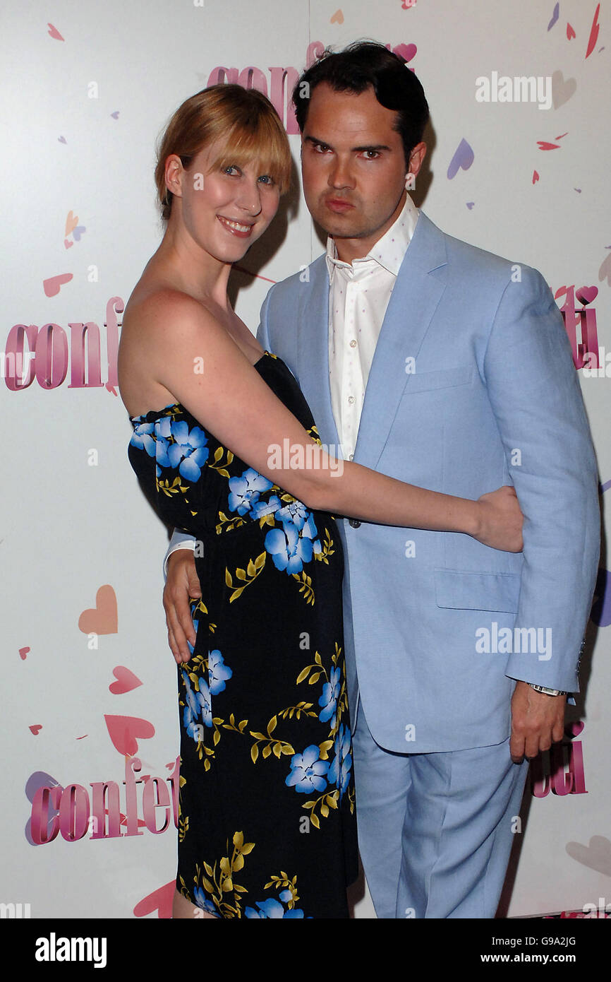 Jimmy Carr And Karoline Copping High Resolution Stock Photography and ...