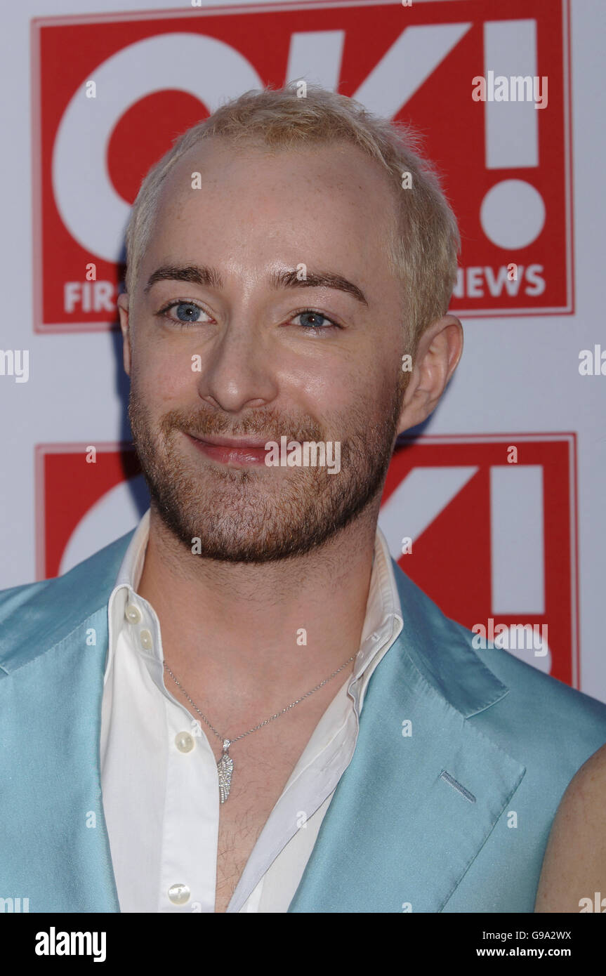 Designer Scott Henshall arrives at the OK! Magazine 10th anniversary ...