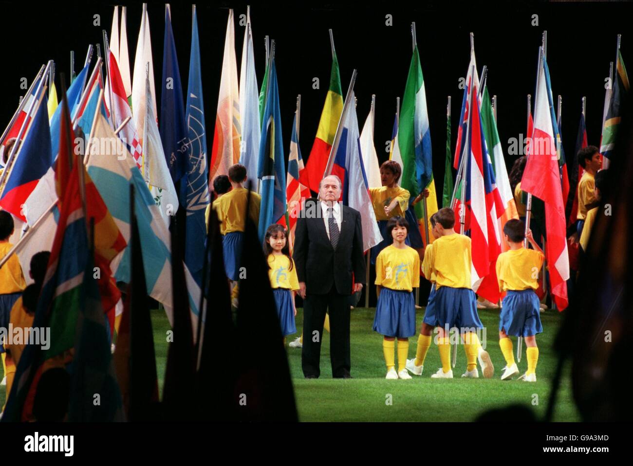 Soccer fifa world cup 2002 preliminary draw tokyo international forum ...