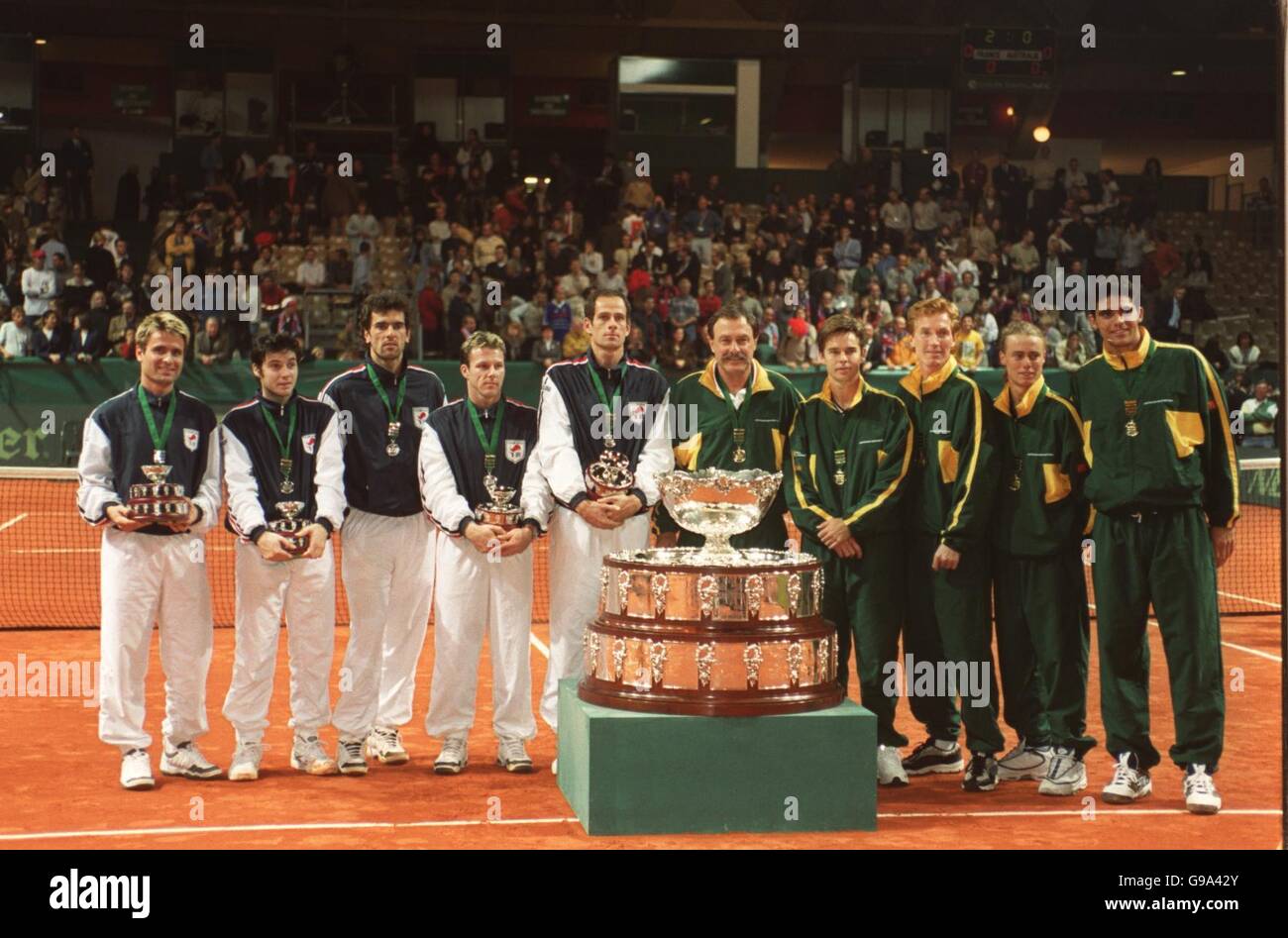 Davis cup australian tennis team hi-res stock photography and images ...