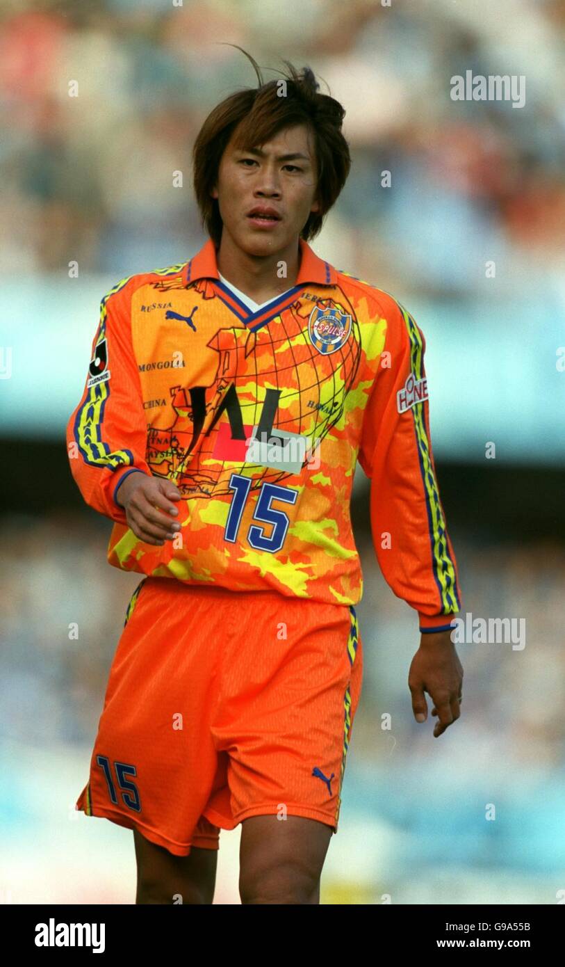 Japanese Soccer - J-League Final - 1st Leg - Yamaha Jubilo Iwata FC v Shimizu S-Pulse Stock ...