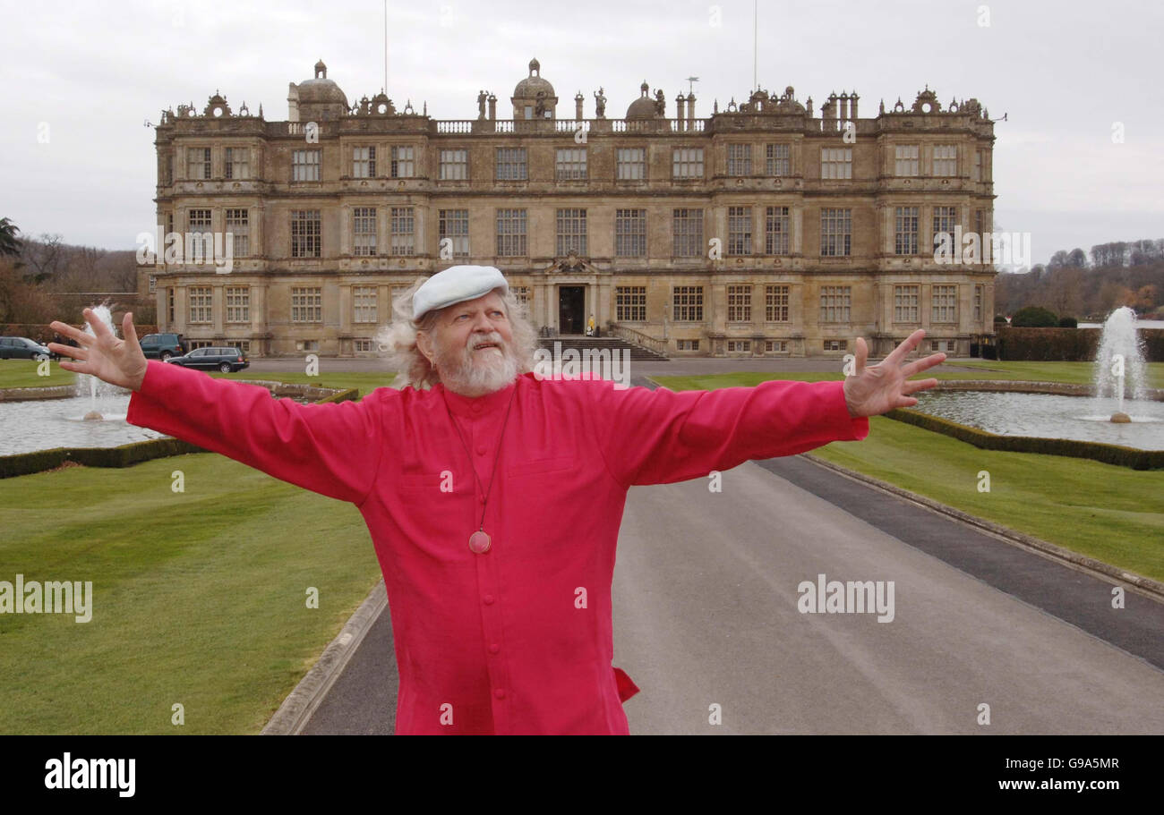 Lord Bath in front of Longleat House, as Longleat Safari Park ...
