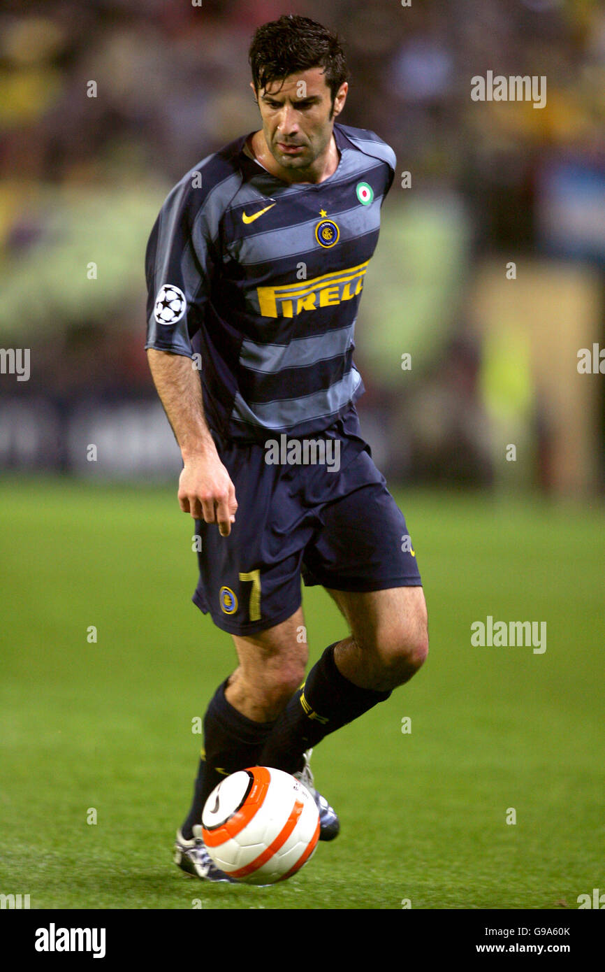 Luis figo inter High Resolution Stock Photography and Images - Alamy