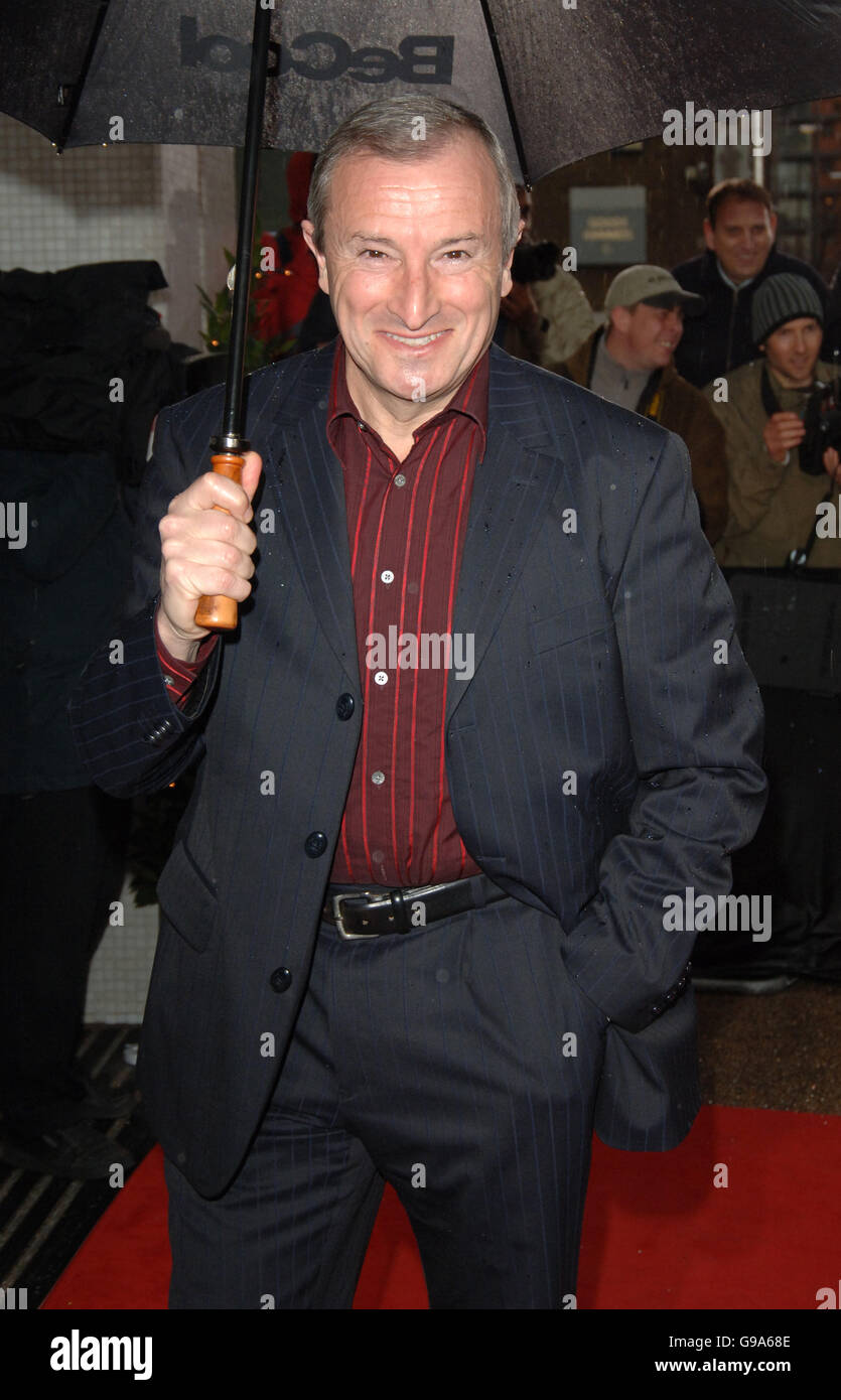 Jim Rosenthal arrives for An Audience With Coronation Street, at London ...
