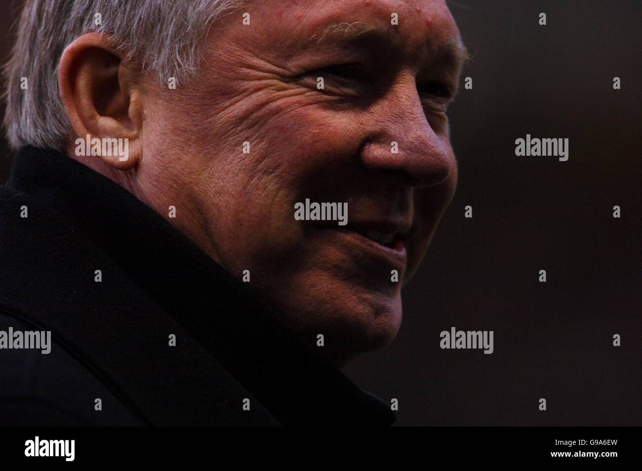 Sunderland manager and alex ferguson hi-res stock photography and ...