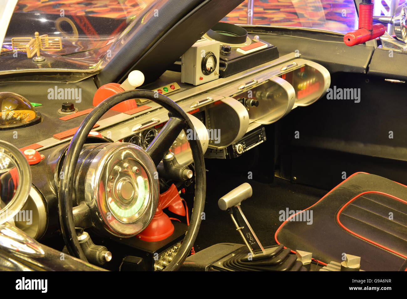 Batmobile interior hi-res stock photography and images - Alamy