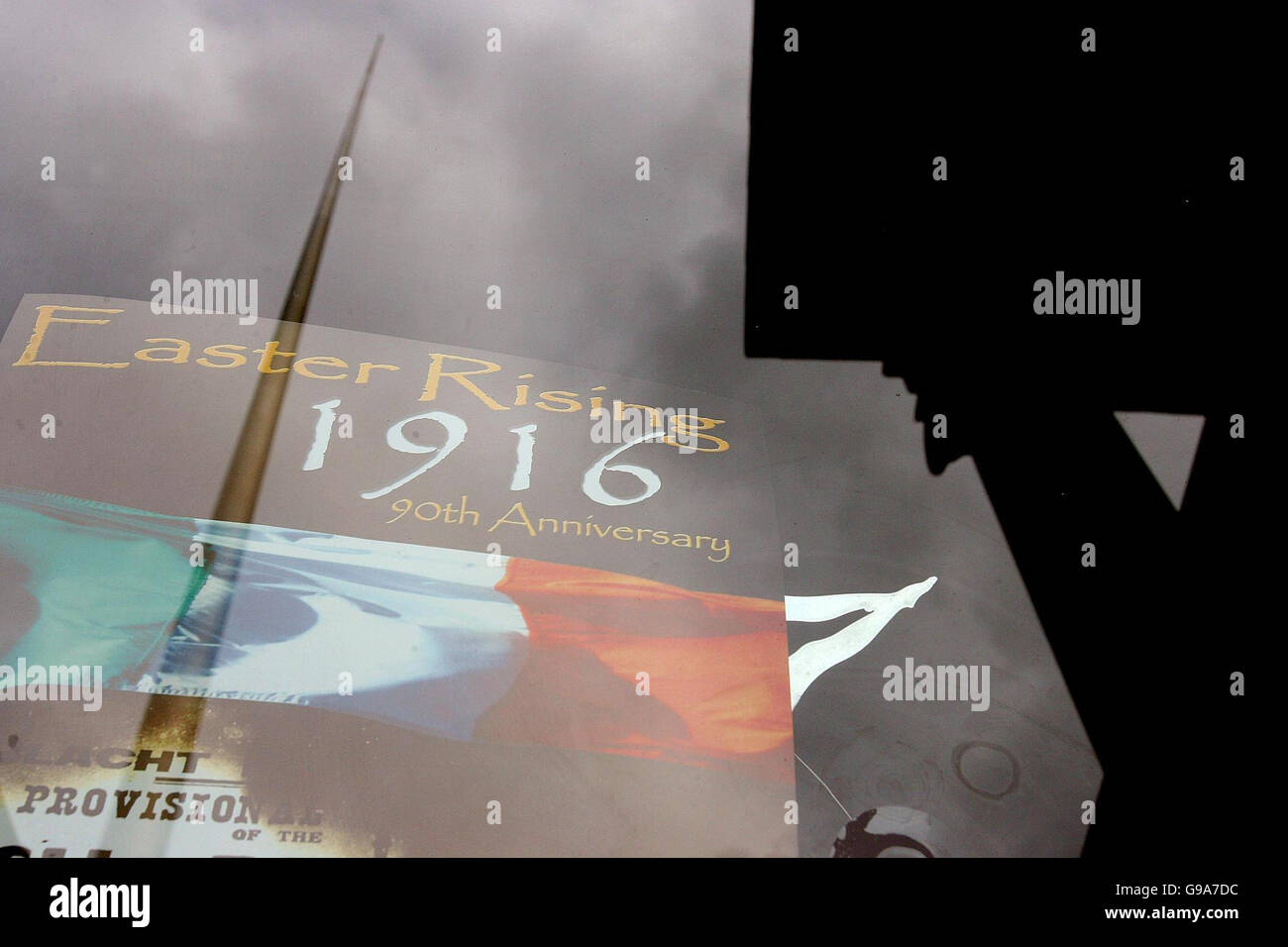 A poster advertising the 90th anniversary celebrations of the 1916 ...