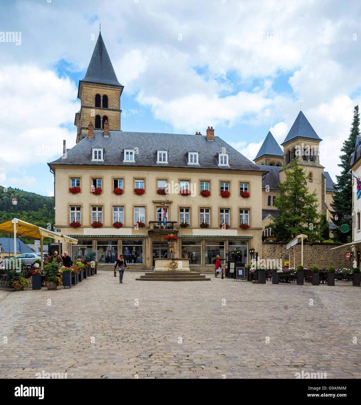 City of Echternach in Luxembourg Stock Photo - Alamy
