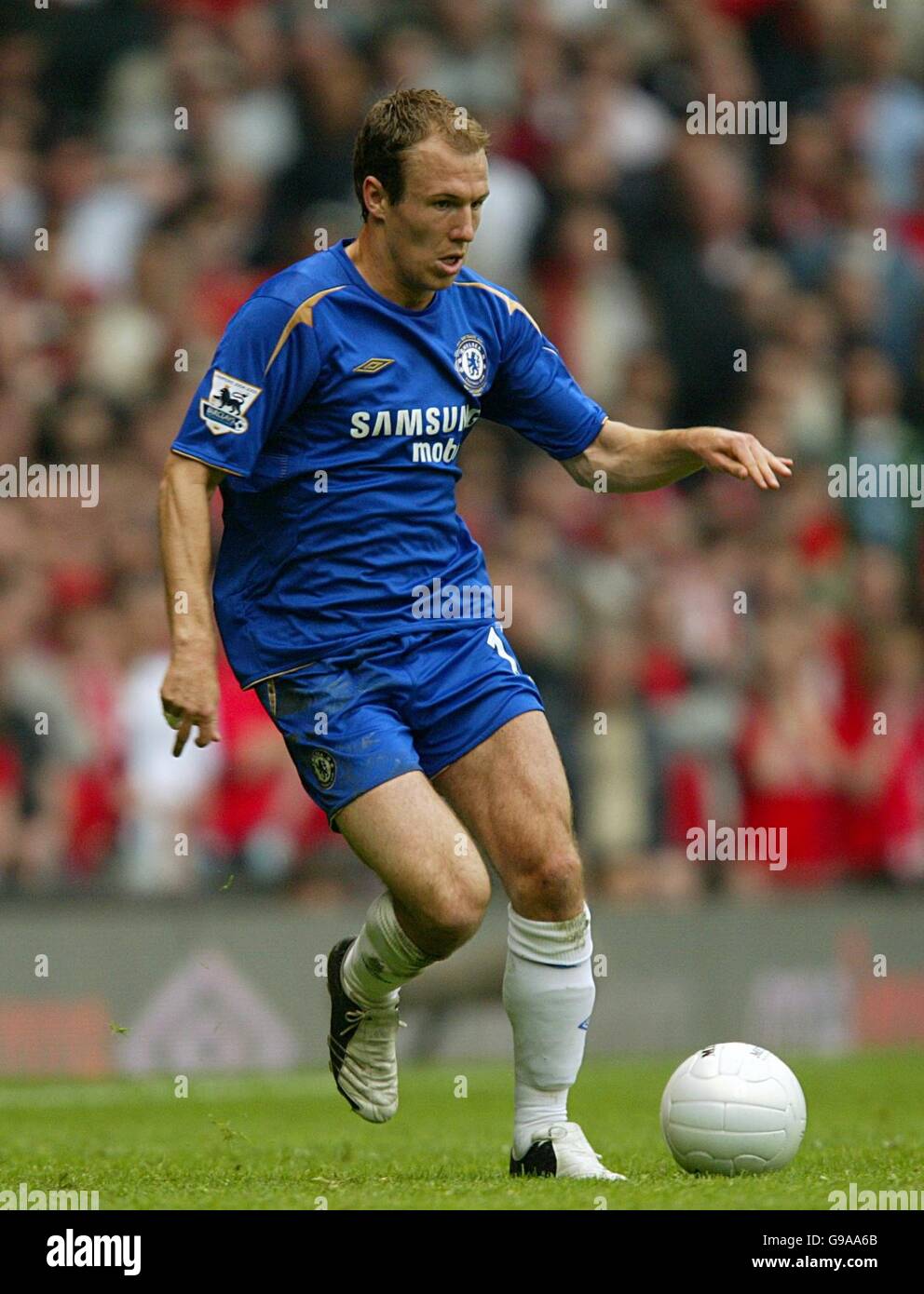 Old trafford arjen robben hi-res stock photography and images - Alamy