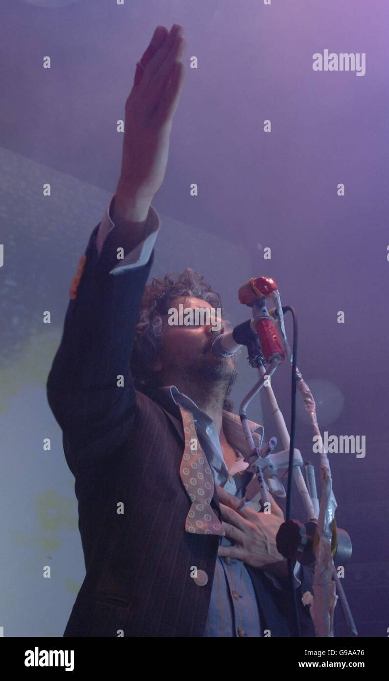 Flaming Lips singer Wayne Coyne performs at the Royal Albert Hall in ...