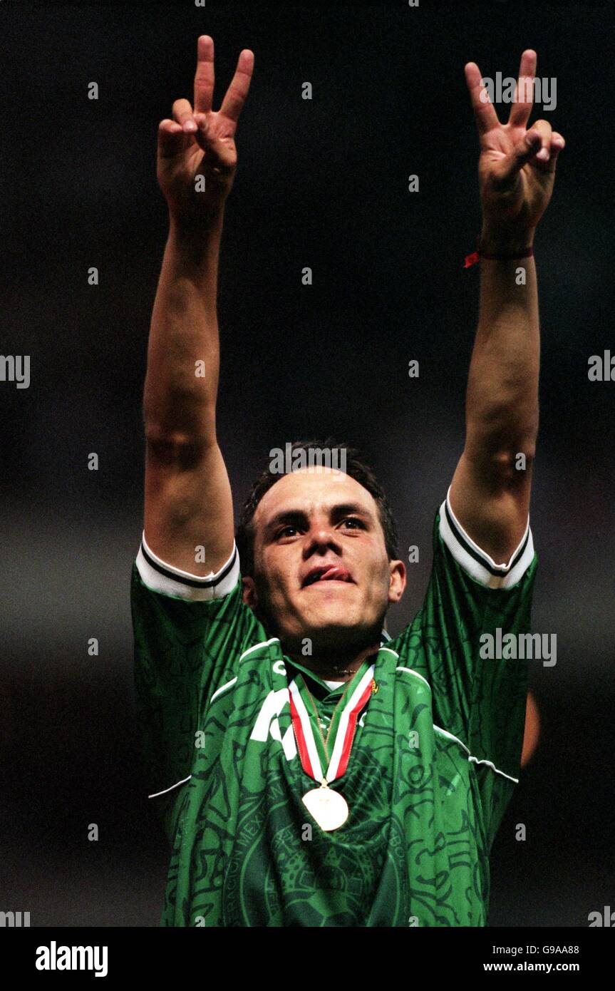 Soccer - FIFA Confederations Cup - Final - Brazil v Mexico Stock Photo ...