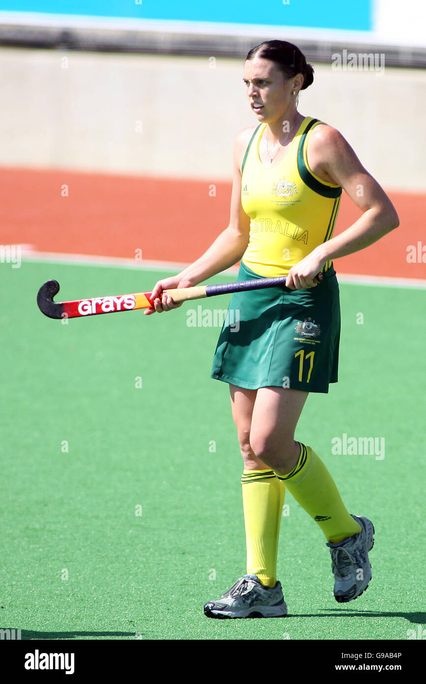 Emily Halliday, Australia during the semi final match at the Melbourne ...