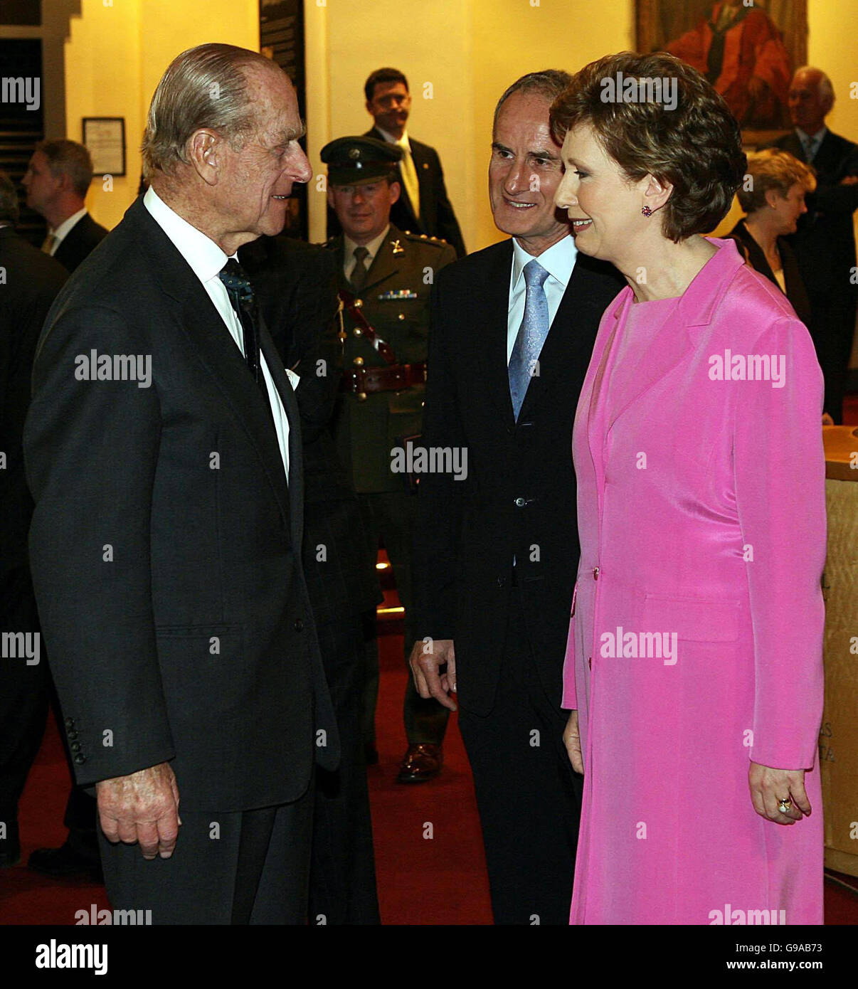 Duke of Edinburgh in Ireland Stock Photo - Alamy