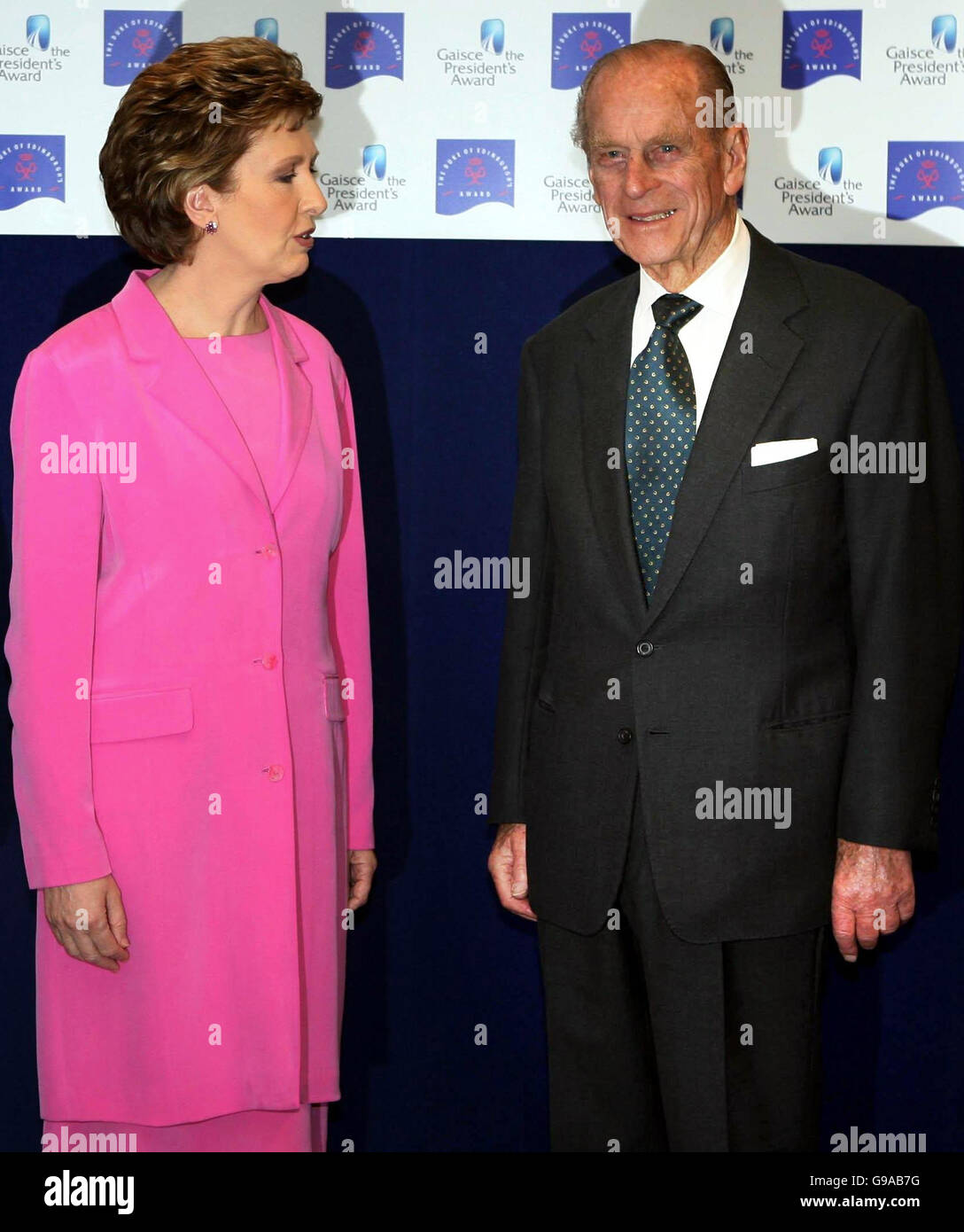 Duke of Edinburgh in Ireland Stock Photo - Alamy