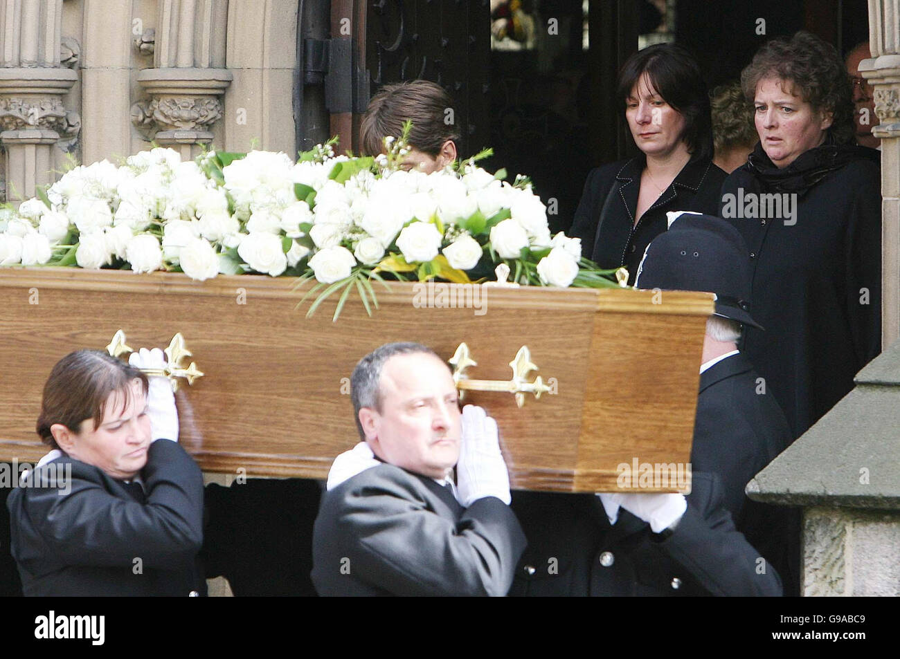 Catholic funeral officer hi-res stock photography and images - Alamy