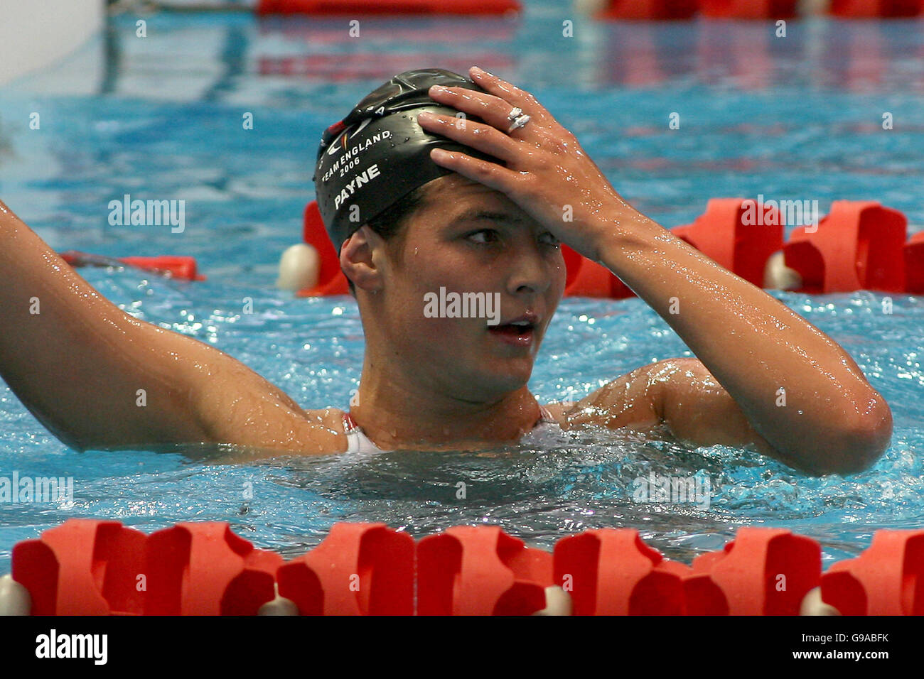 Australia Commonwealth Games Swimming. English swimmer Keri-Anne Payne ...