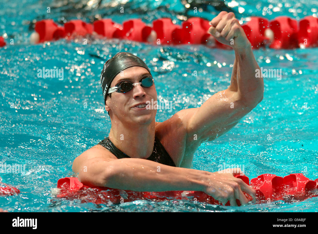 Australia Commonwealth Games Swimming. English swimmer Simon Burnett ...