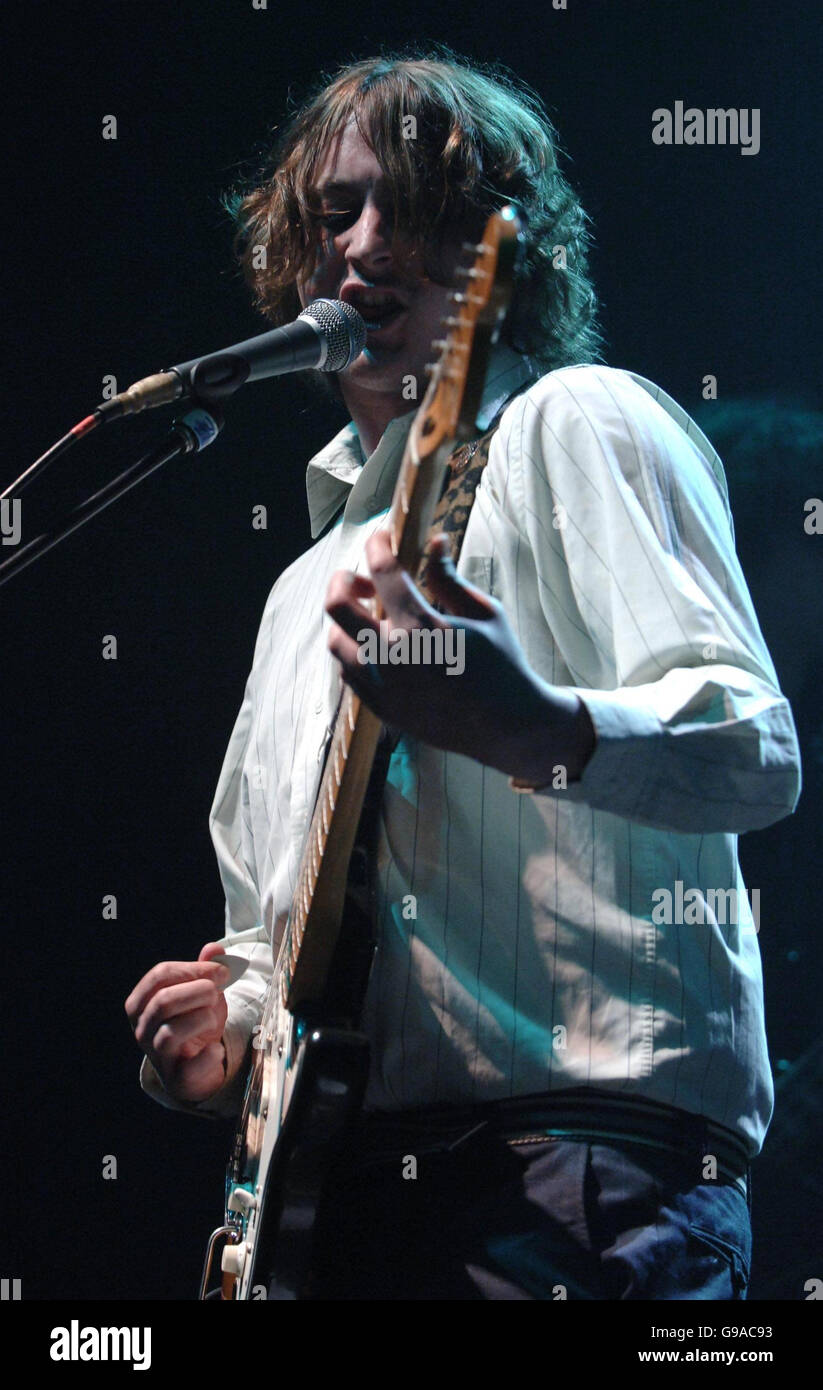 The Zutons live in concert at the Shepherds Bush Empire, west London ...
