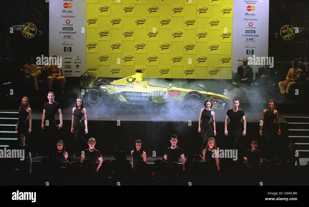 Formula One Motor Racing - Jordan EJ10 Launch. The new Jordan EJ10 ...