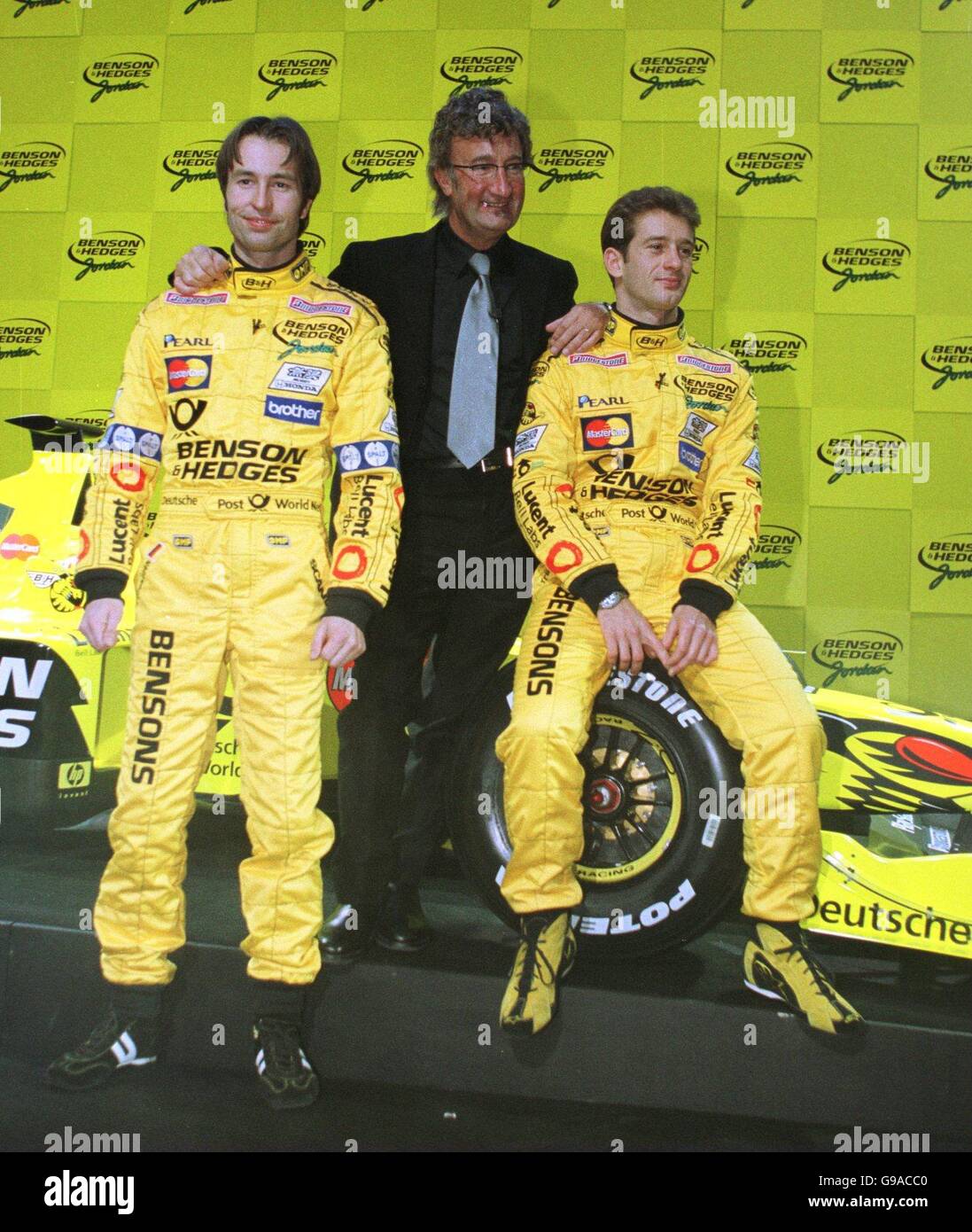 Formula One Motor Racing - Jordan EJ10 Launch Stock Photo - Alamy