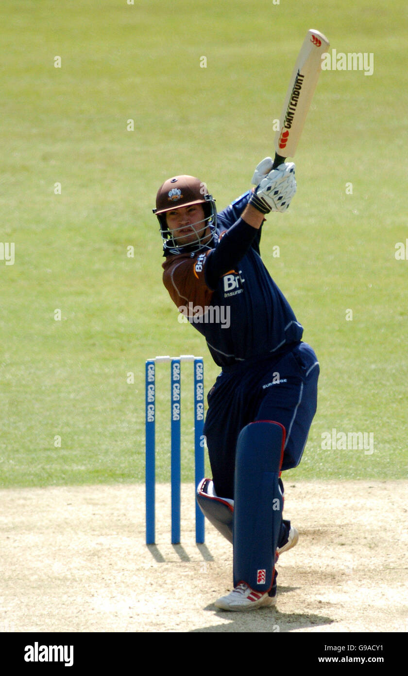 Surrey's James Benning in action during match against Sussex Stock ...