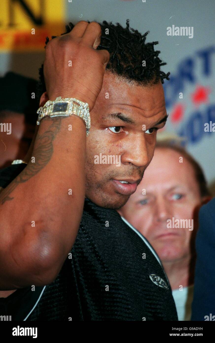 Diamond watch top half fiddler scratching head hi-res stock photography ...