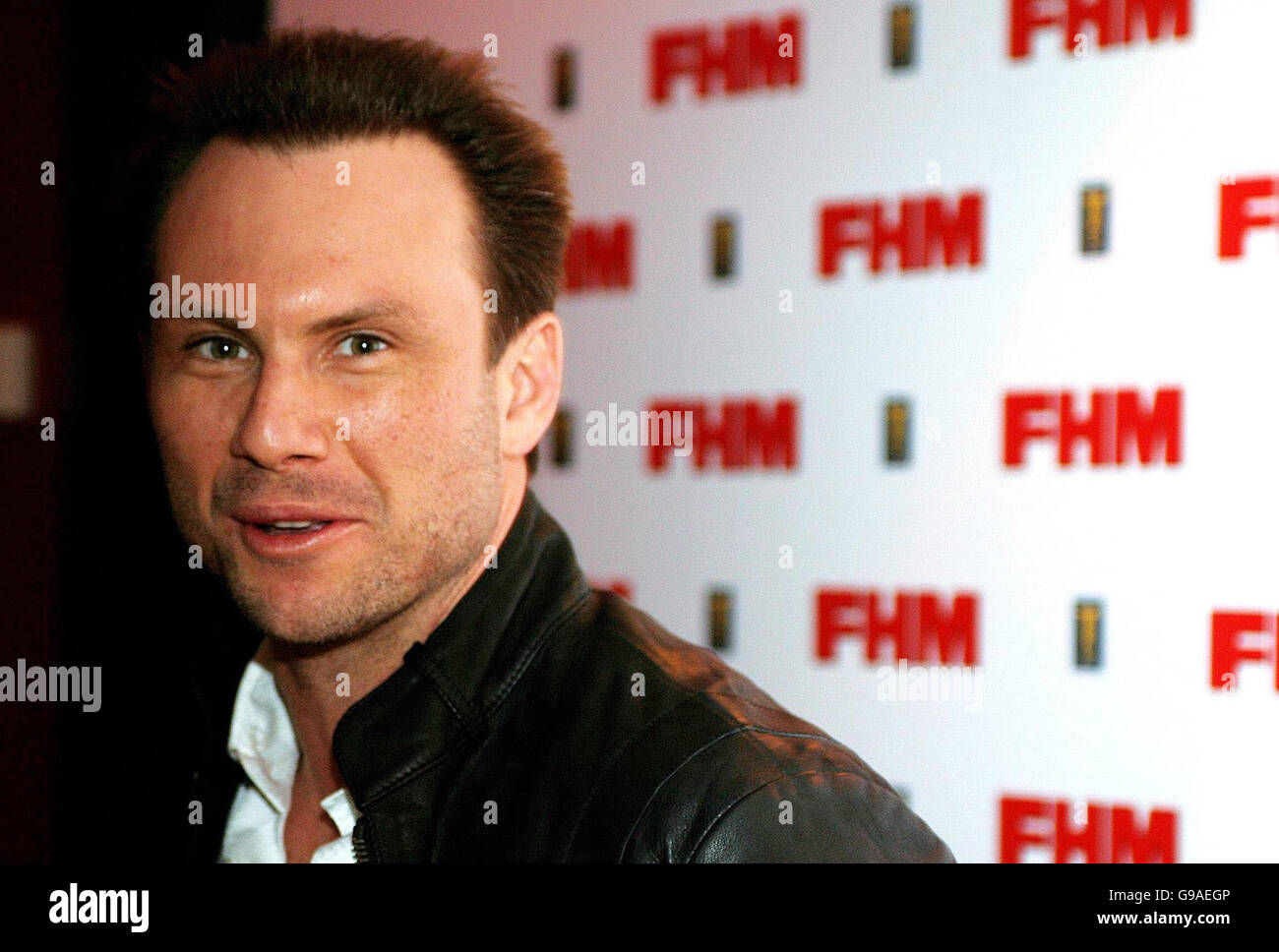 Christian Slater attends the FHM 100 Sexiest Women in the World Party ...