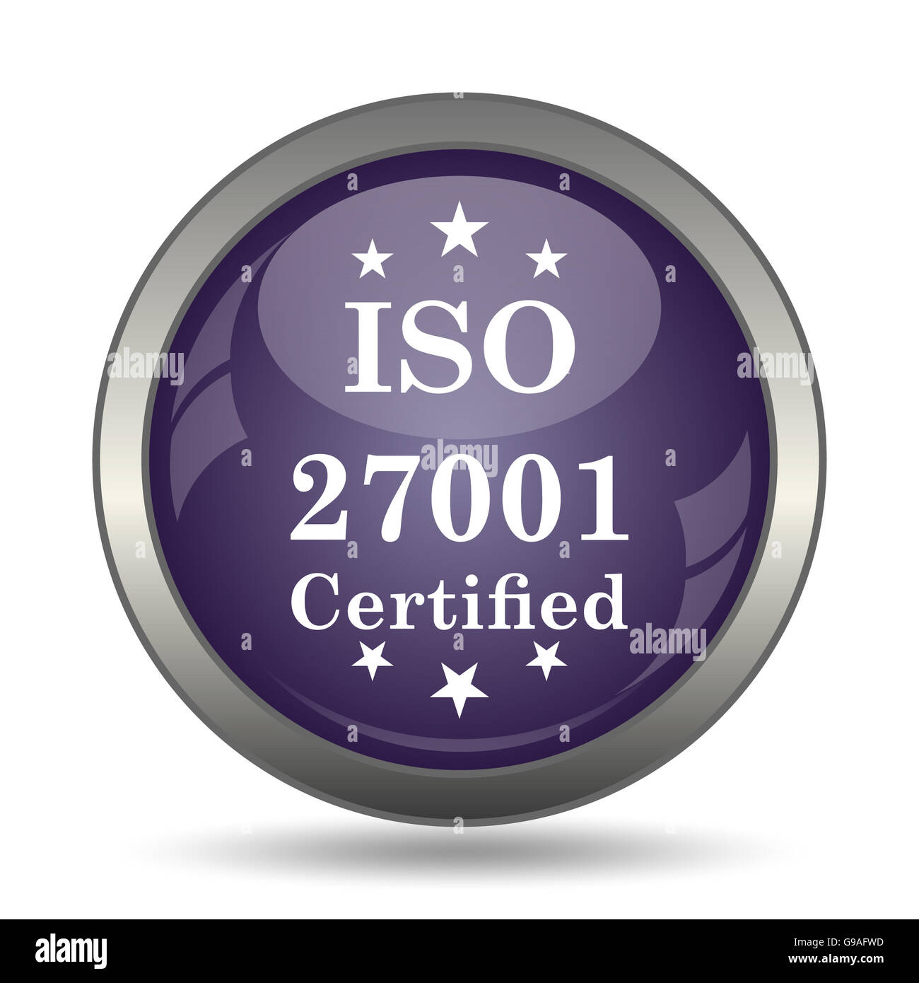 ISO 27001 icon. Internet button on white background Stock Photo - Alamy ISO 27001 icon. Internet button on white background Stock Photo - Alamy