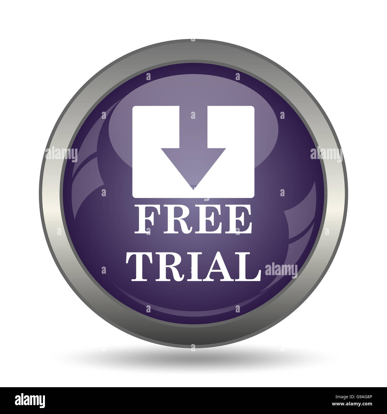 Free trial button hi-res stock photography and images - Alamy
