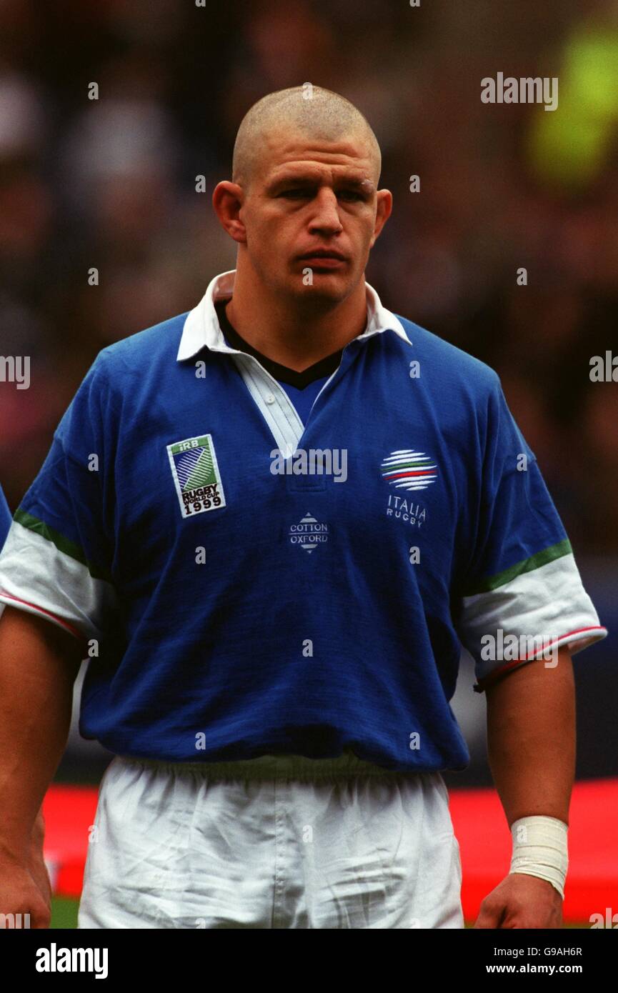 Rugby Union - Rugby World Cup 99 - Pool B - New Zealand v Italy ...