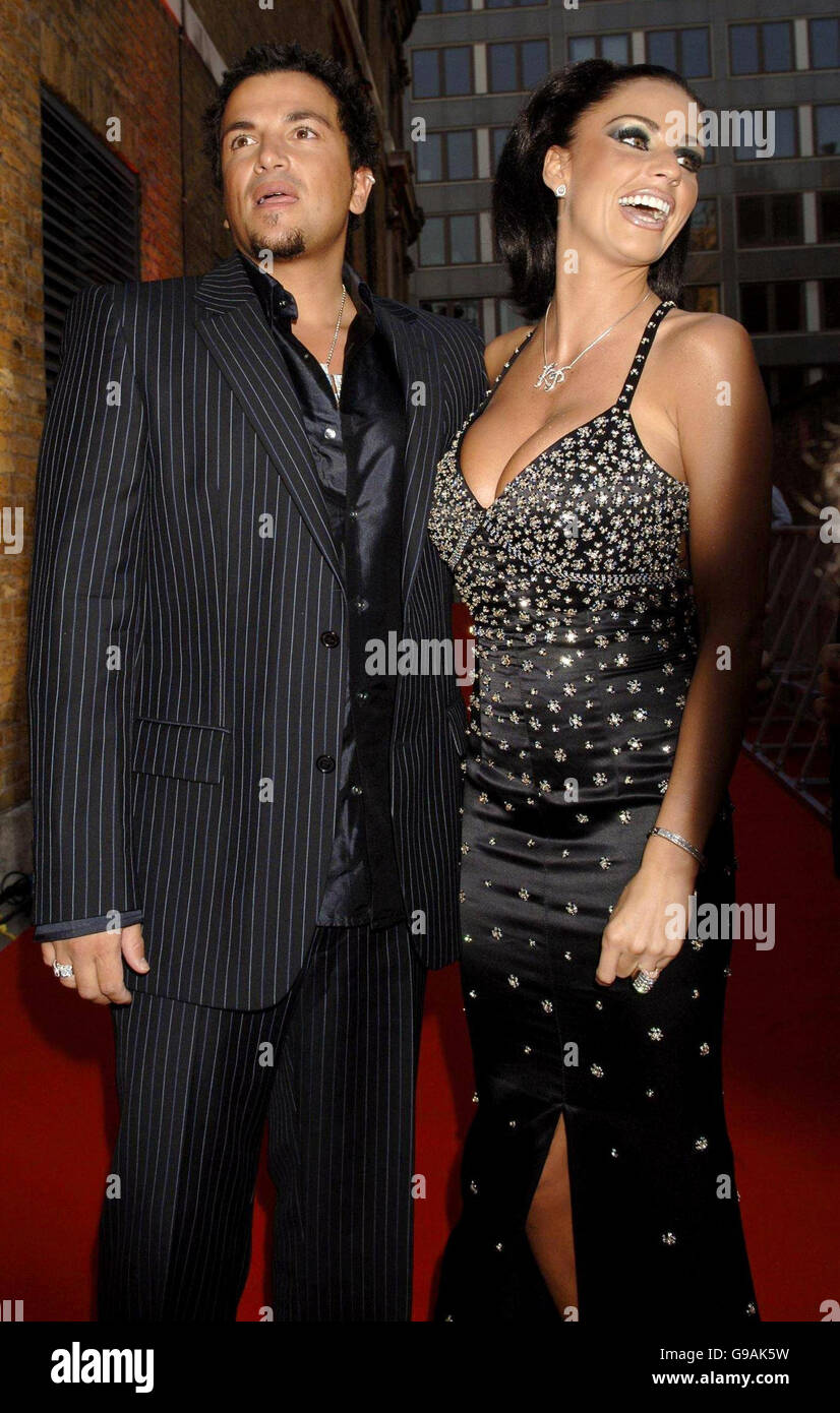Peter Andre and Jordan arrive at the OK! Magazine 10th anniversary ...
