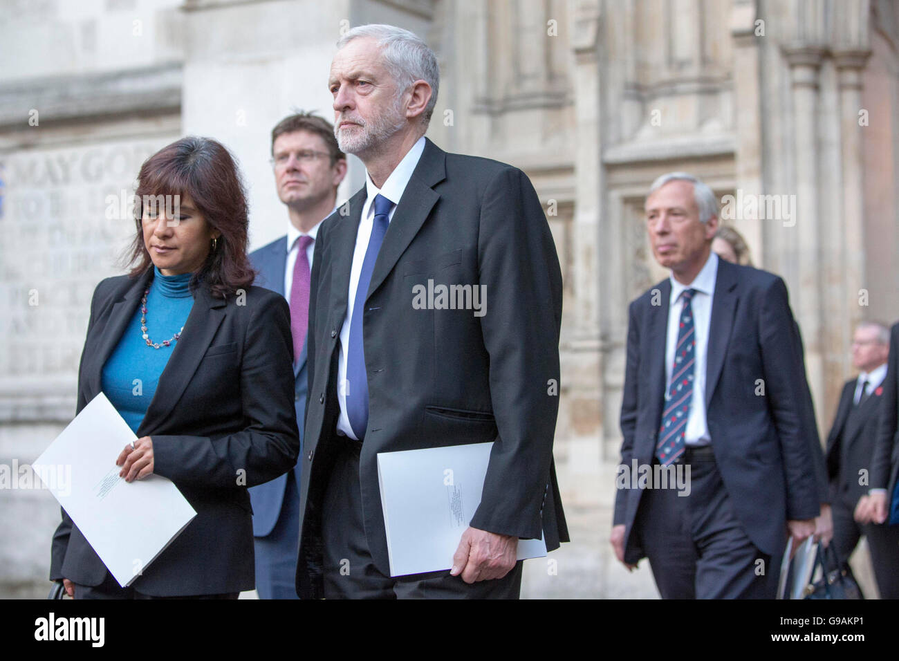 Labour Leader Jeremy Corbyn and his wife Laura Alvarez leave ...