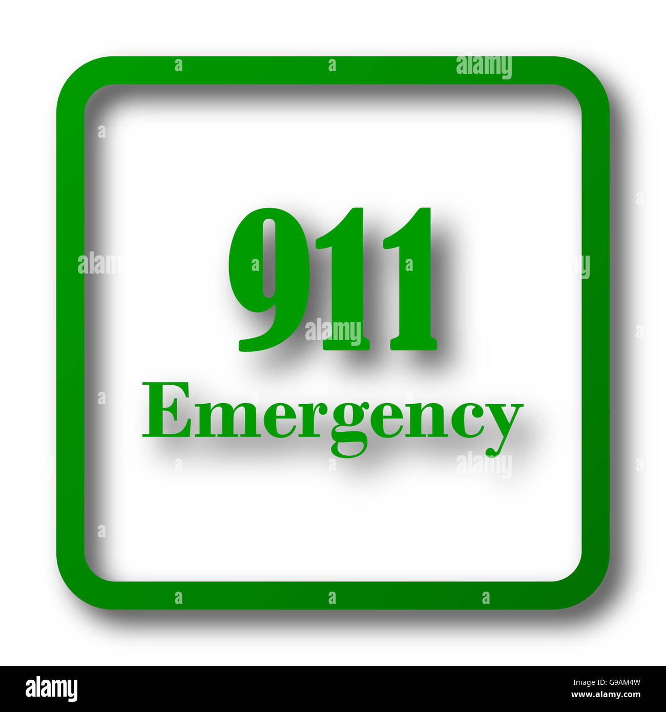 Green and white police car Cut Out Stock Images & Pictures - Alamy