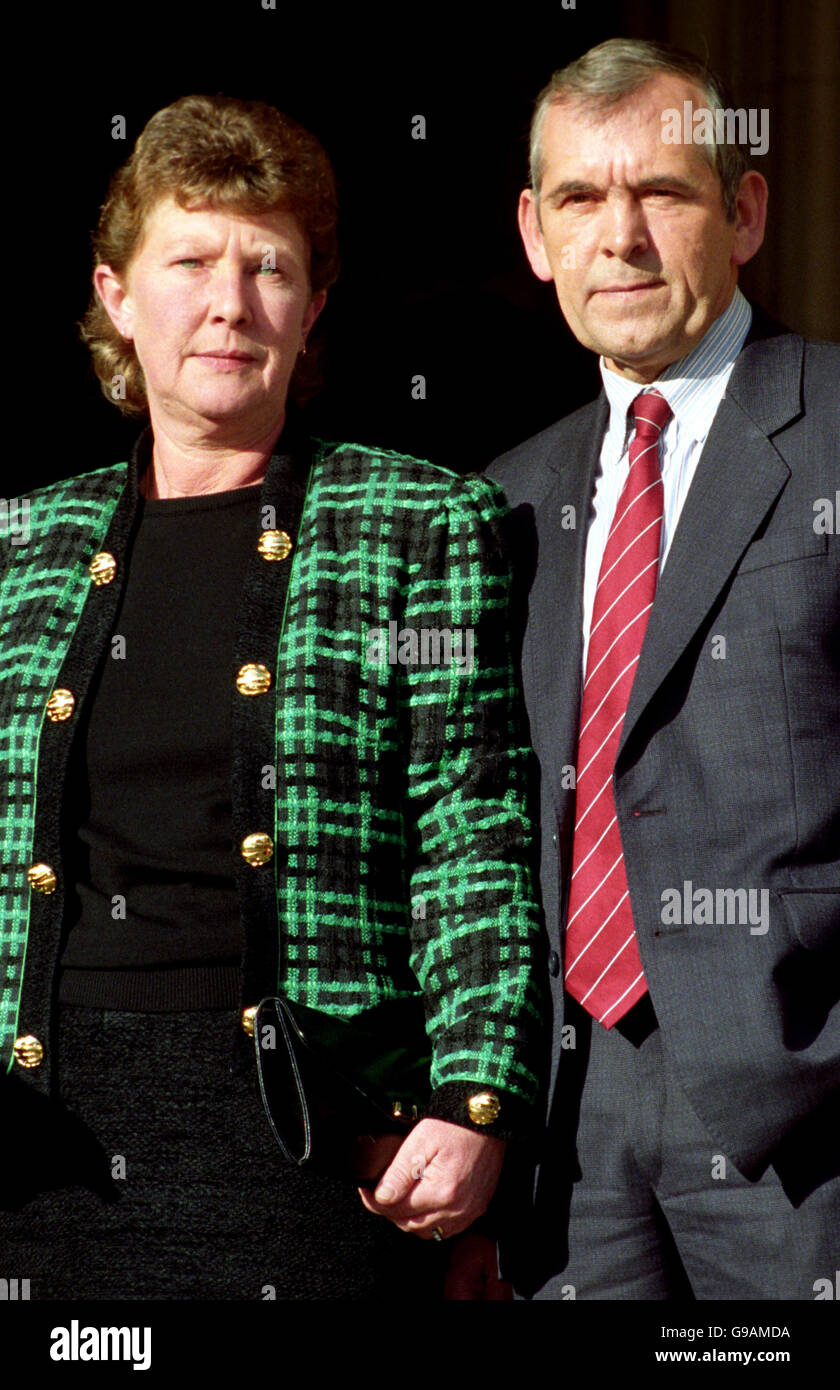 Allan and Barbara Bland, parents of Hillsborough coma victim Tony Bland ...